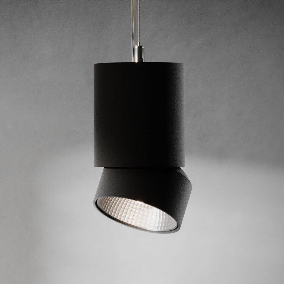 Cylinder Pendant Light- Dee Suspended